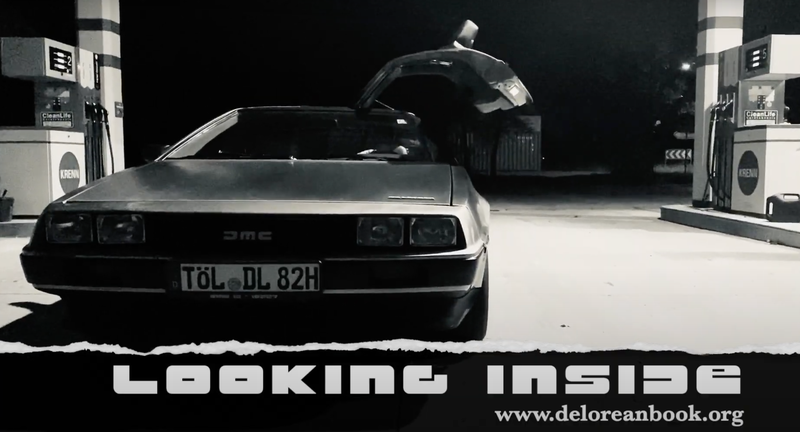 DeLorean Looking Inside - Renting Deloreans Coast to Coast