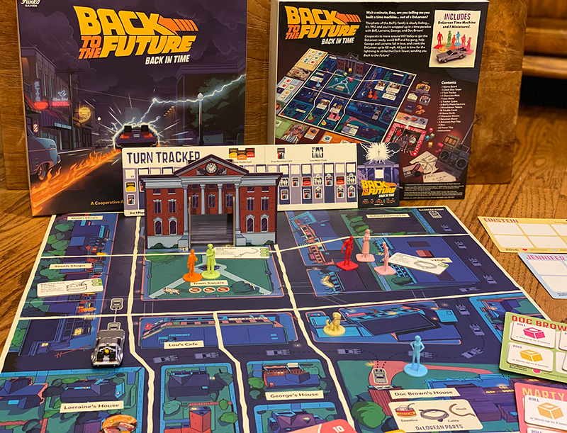 Back To The Future: Back In Time (The Board Game) - Renting Deloreans ...
